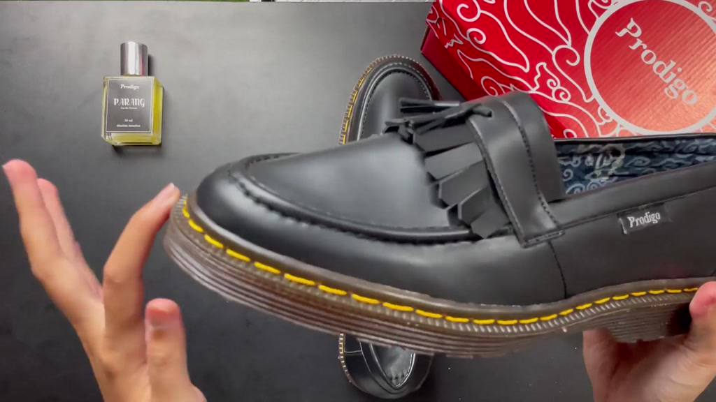Jual Prodigo * Sepatu Pria Barito hitam | Sepatu slip on | loafer ...