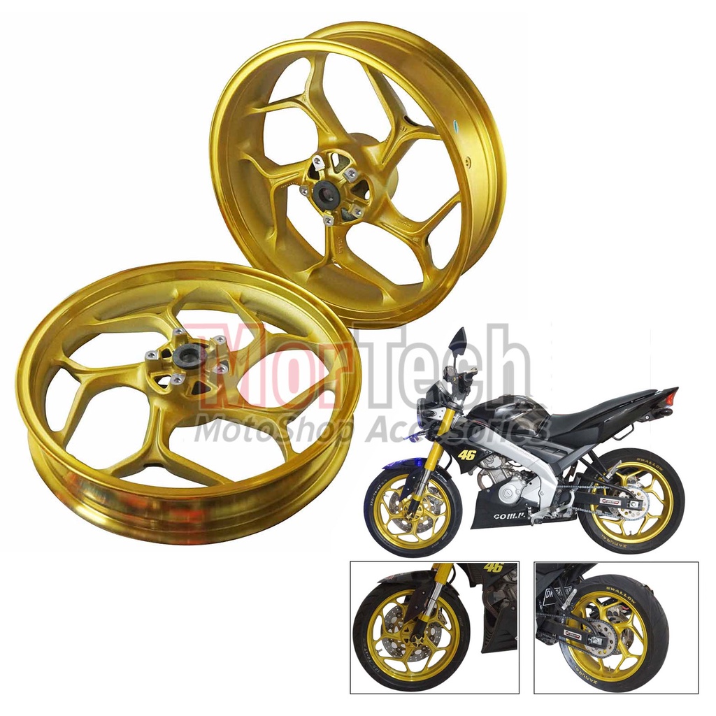 Jual Axio Velg Pelek Racing Tapak Lebar Vixion New NVL 3.5 / 4.5 inch ...