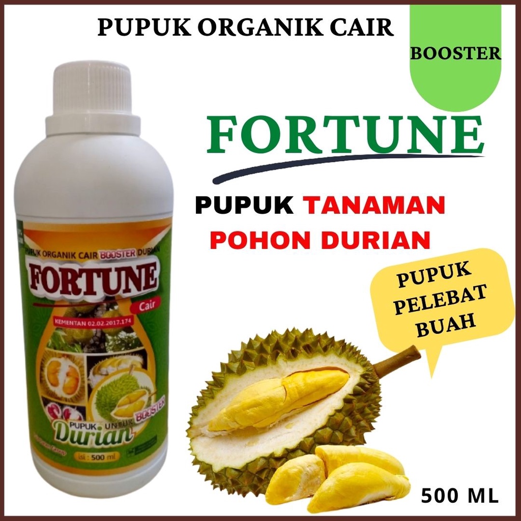 Jual Pupuk Durian Agar Berbuah Lebat, BOOSTER DURIAN, Pupuk Durian Dalam Pot | Shopee Indonesia