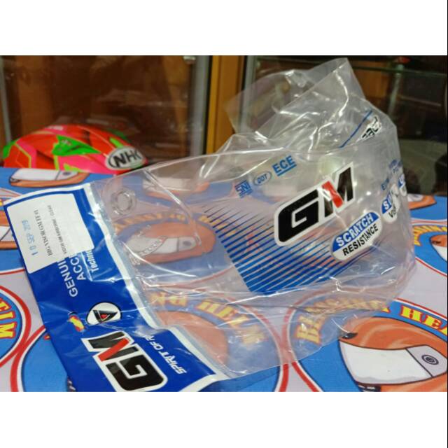 Jual VISOR GM FULL FACE GM AIRBONE CLEAR ATAU BENING | Shopee Indonesia