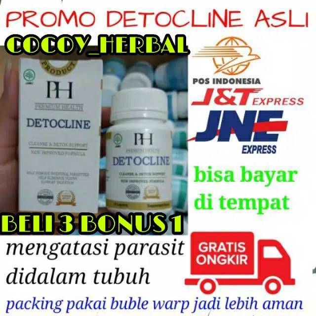 Jual Bisa Cod Buy 3 Get 1- DETOCLINE - Virus Mata - Obat Anti Virus ...