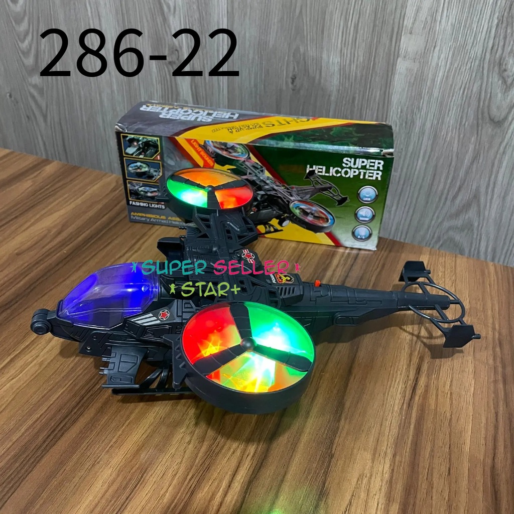 Jual Mainan Anak Laki Laki Pesawat Helikopter Military Armed Helicopter ...