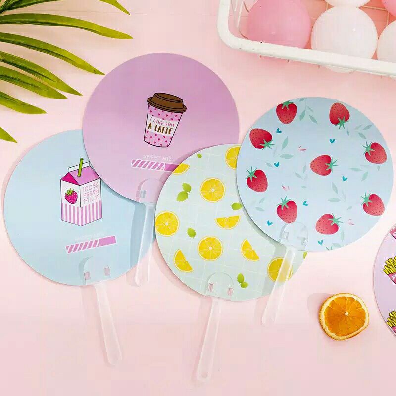 Jual KIPAS TANGAN UNICORN TERBANG / KIPAS TANGAN MODEL BULAT ANEKA ...