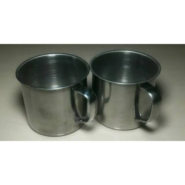 Jual Cangkir Mug Alumunium / Gelas Alumunium / Mug Cangkir Mini ...