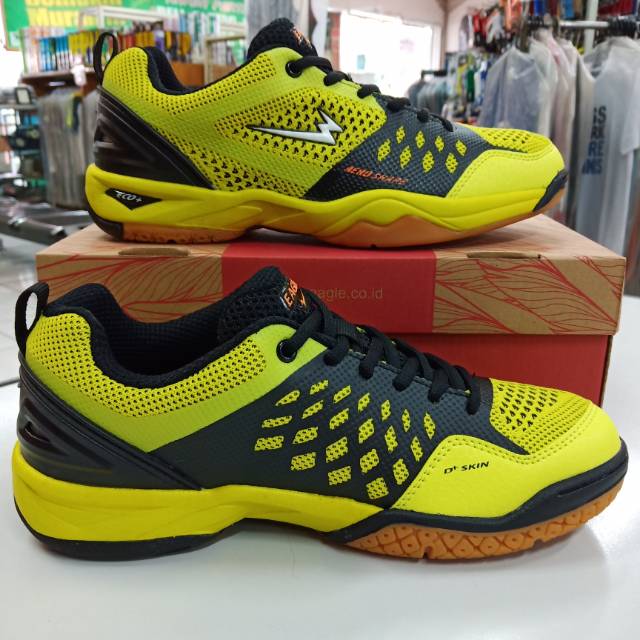 Jual Sepatu sapatu badminton bulutangkis eagle rusher hijau original ...