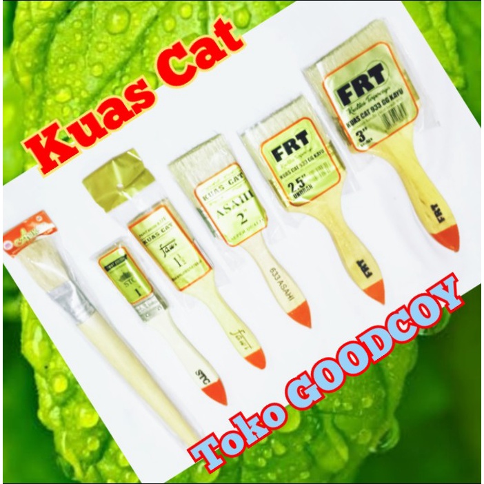 Jual Kuas Cat Besi , Kuas Cat Kayu , Kuas Cat Tembok | Shopee Indonesia