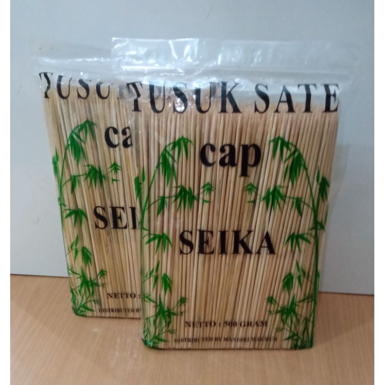 Jual TUSUK SATE BAMBU 500 GRAM PANJANG 20 CM | Shopee Indonesia
