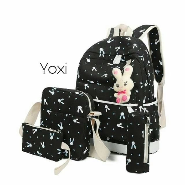 Jual Tas anak sekolah 3 in 1 tas sekolah captain amerika tas remaja tas ...