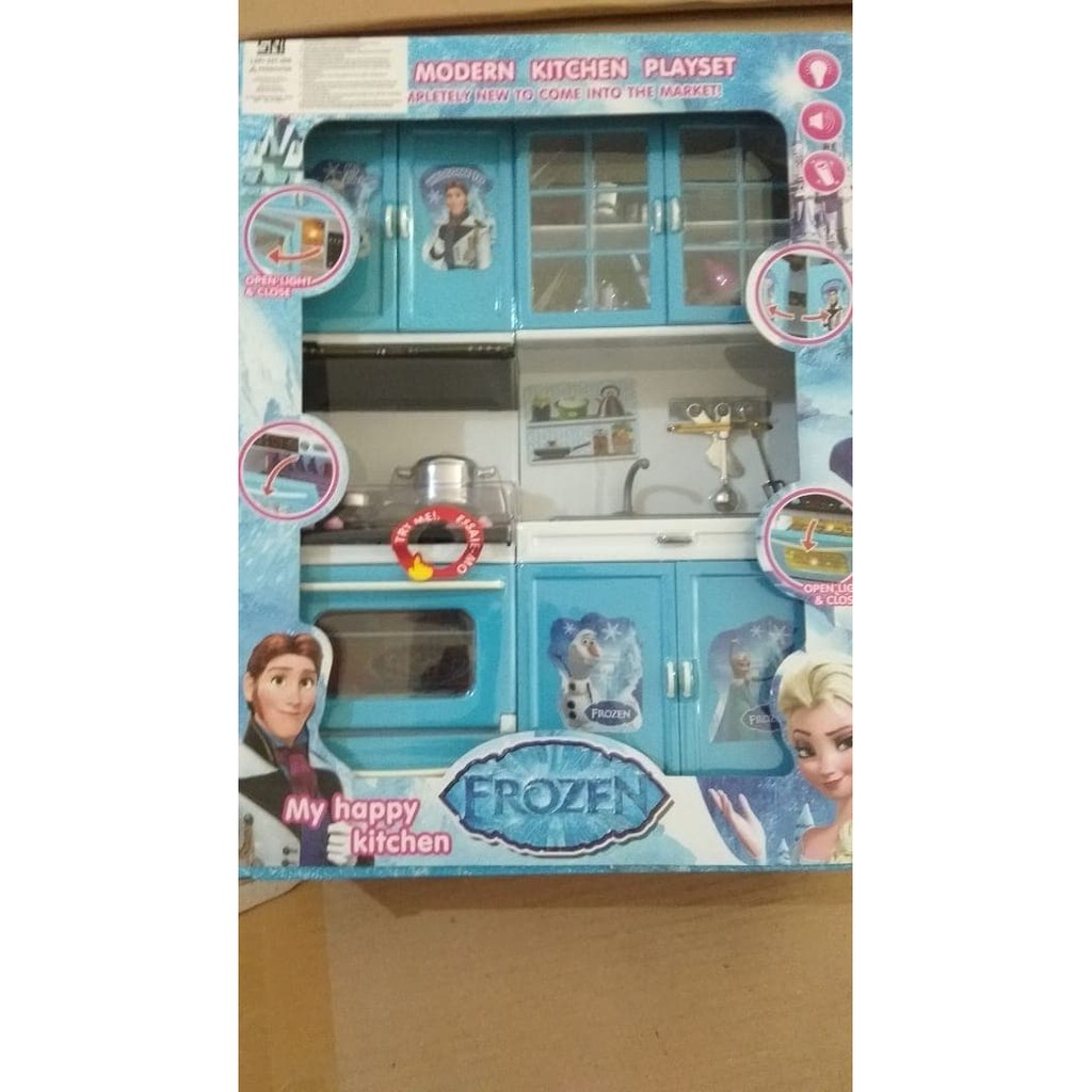 Jual SUPER PROMO!!! MAINAN ANAK MY MODERN KITCHEN FROZEN PLAYSET ...