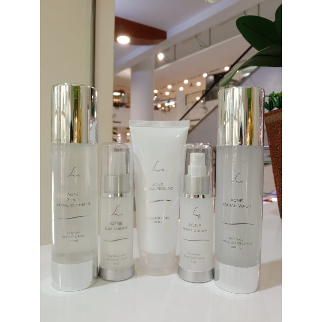 Jual Larissa Best Acne Silver Series untuk kulit sensitif | Shopee ...