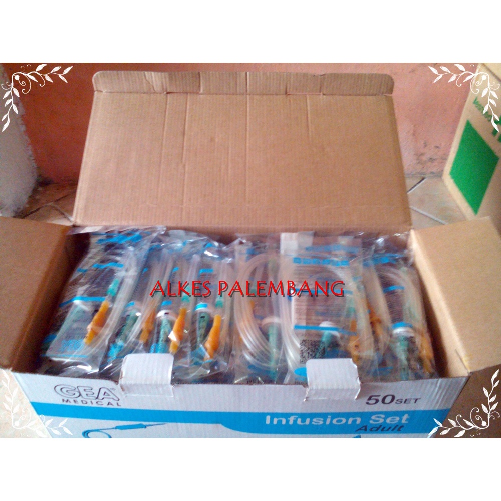 Jual GEA Selang Infus Set Infussion Set | Shopee Indonesia