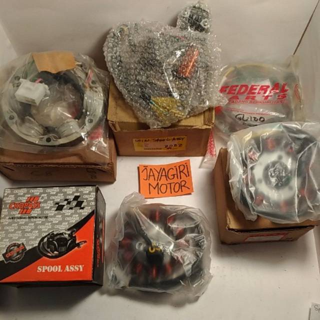 Jual Spool Assy Win CS1 Beat FI Stator Comp Fulser Pulser Spull Spol ...