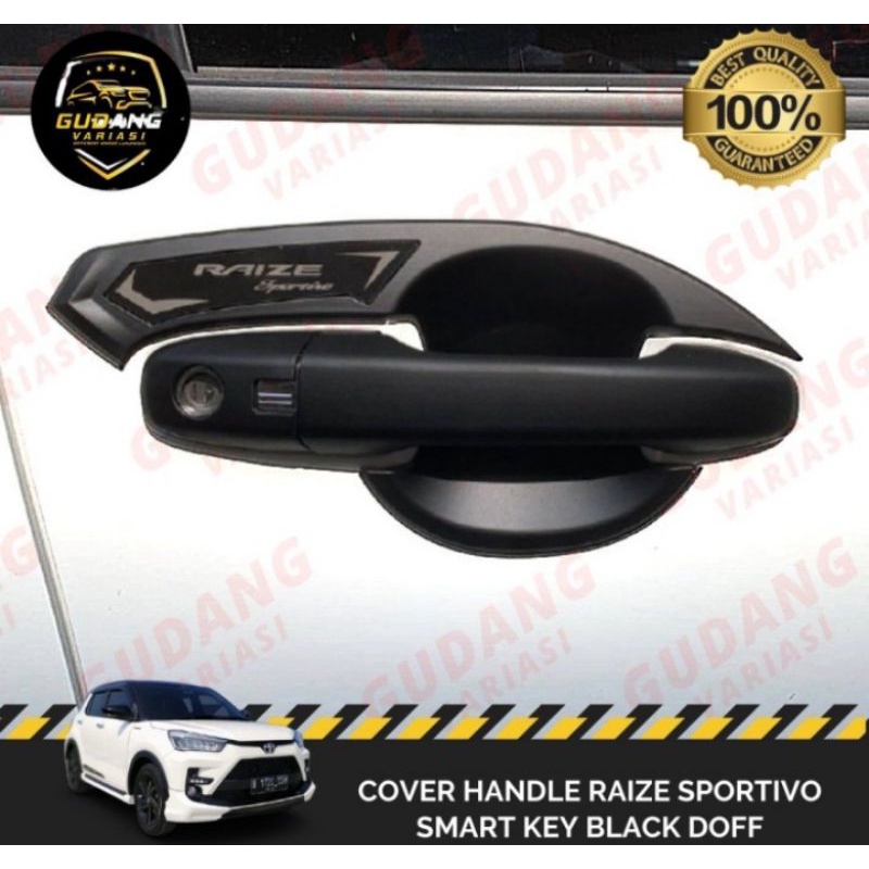 Jual Paket Outer & cover Handle Gagang pintu Mobil Toyota Raize Hitam ...