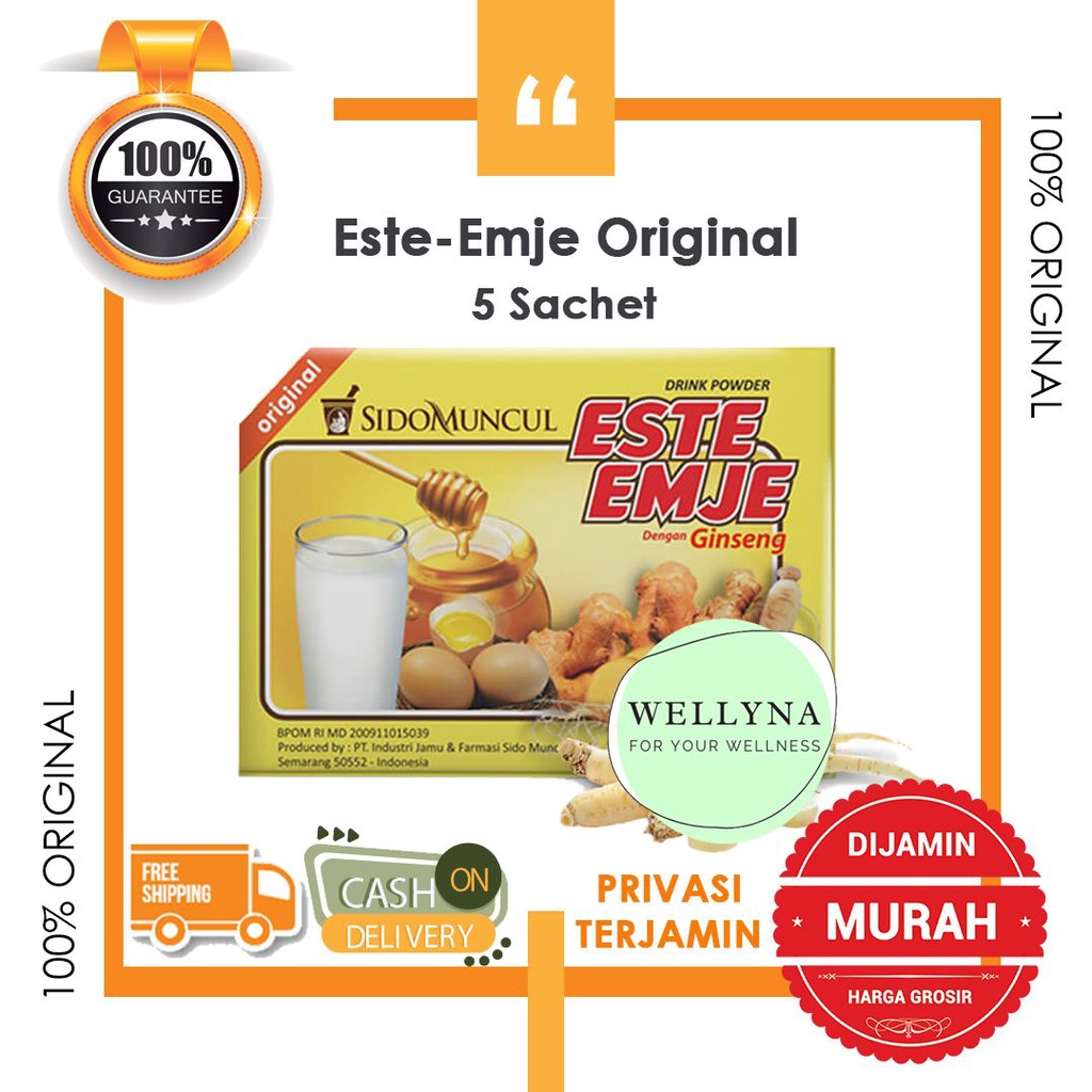 Jual Este Emje Sidomuncul- Minuman Herbal Tradisional STMJ | Shopee ...