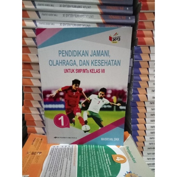 Jual buku penjasorkes kelas 7 SMP Erlangga | Shopee Indonesia