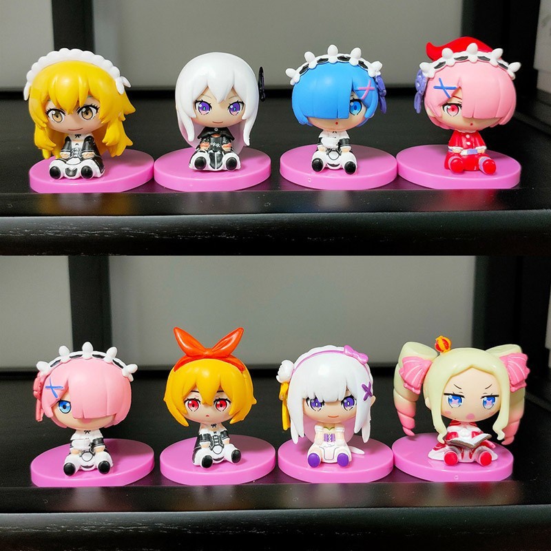 Jual Action Figure Re-Zero kara hajimeru isekai seikatsu Figure set ...