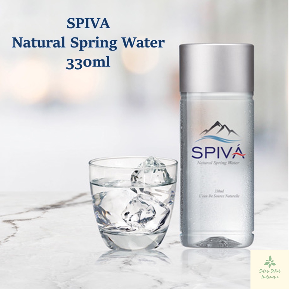 Jual SPIVA Natural Spring Water 330ml Air Mineral Alami Rejuvenating ...