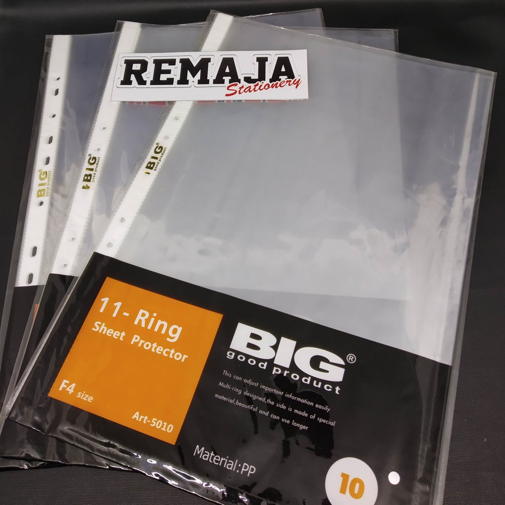 Jual Plastik Ordner/ Sheet Protector F4 | Shopee Indonesia