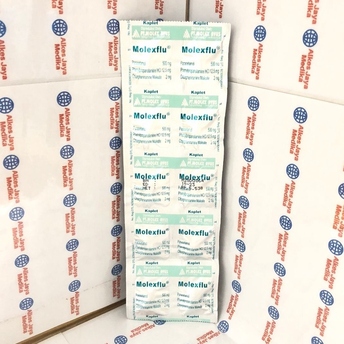 Jual Molexflu Isi 10 Tablet - Obat Batuk Pilek | Shopee Indonesia