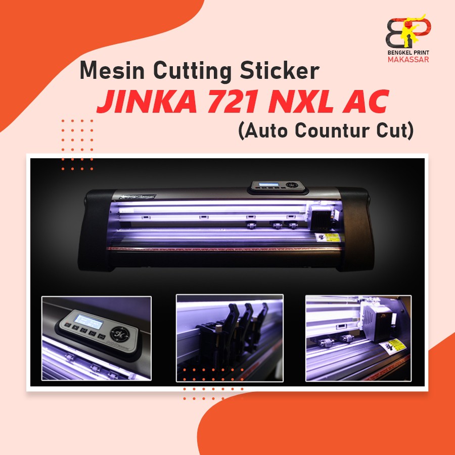 Jual Mesin Cutting Sticker JINKA NXL 721 AC (Auto Countur Cut) | Shopee Indonesia