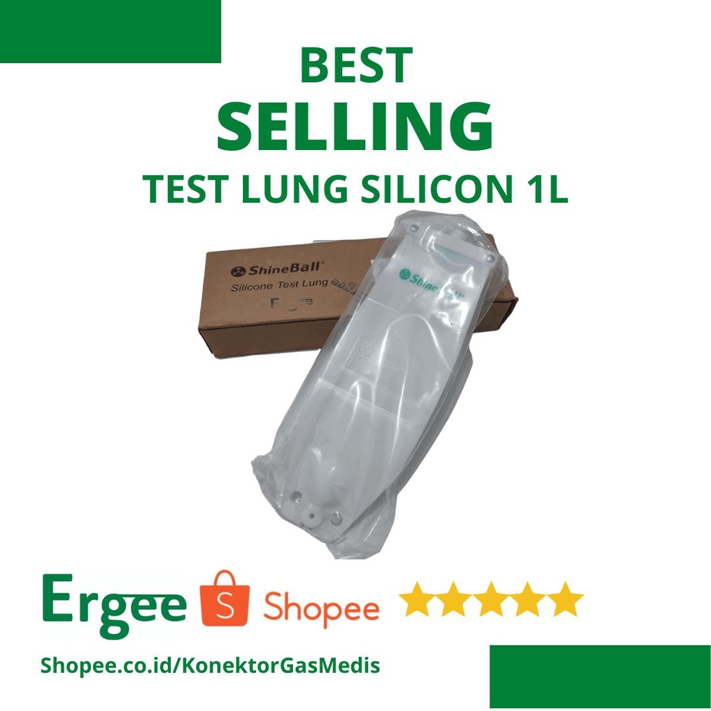 Jual Test Lung Ventilator Adult 1L / Test Lung Ventilator Dewasa Ukuran ...
