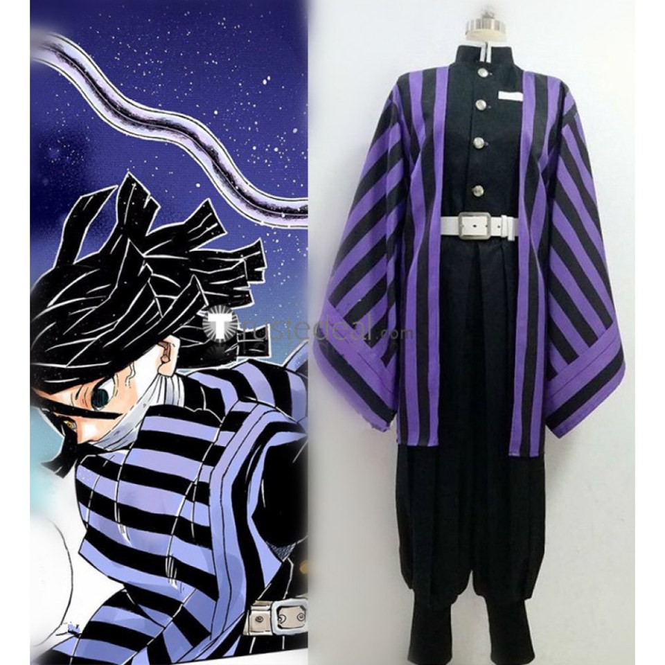 Jual [QTAKASI] FULLSET OBANAI IGURO KIMETSU NO YAIBA COSTUME COSPLAY ...