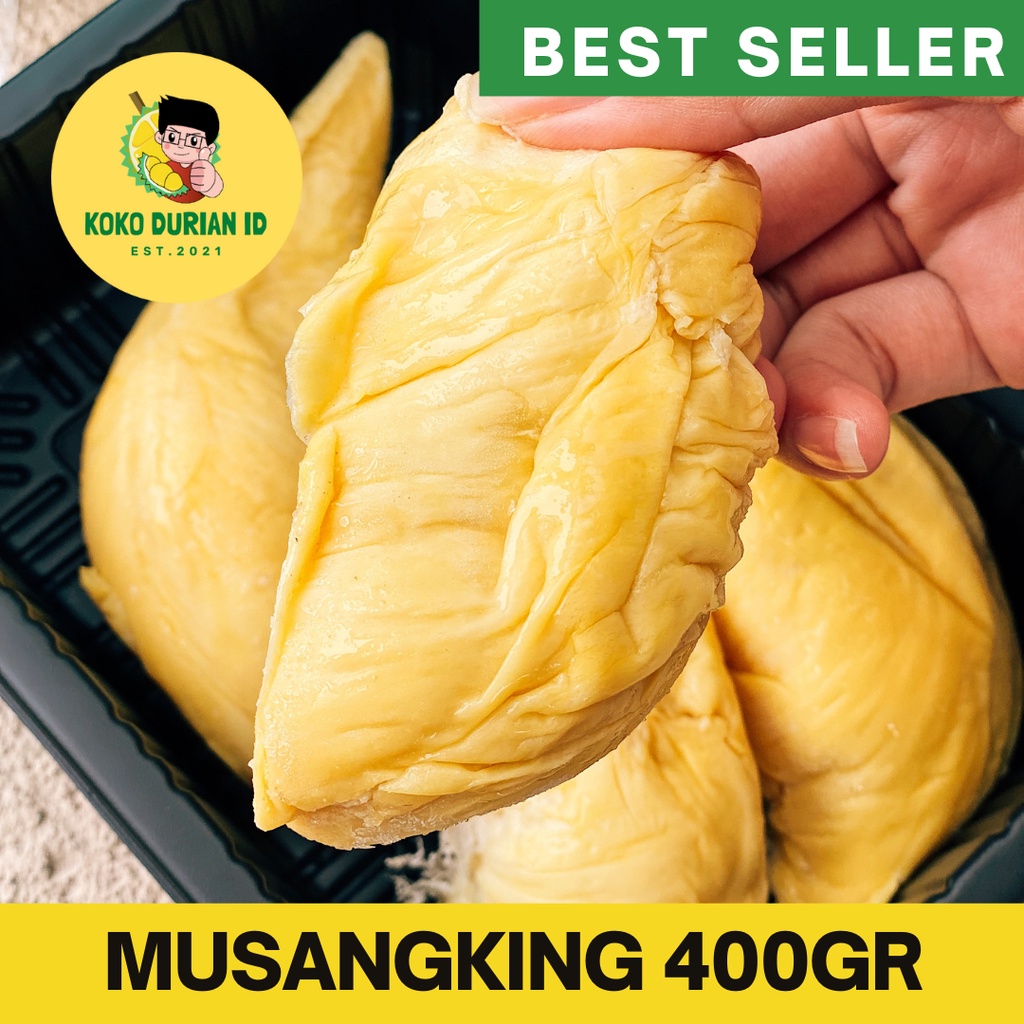 Jual DURIAN MUSANG KING 400g / PREMIUM DURIAN MUSANG KING / MUSANGKING ...