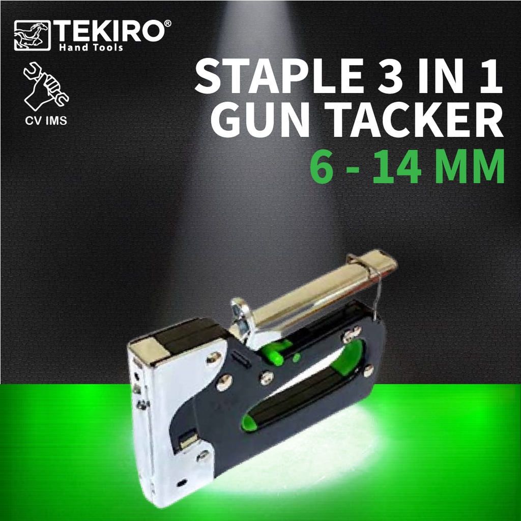 Jual Staple Gun Tacker TEKIRO | Shopee Indonesia