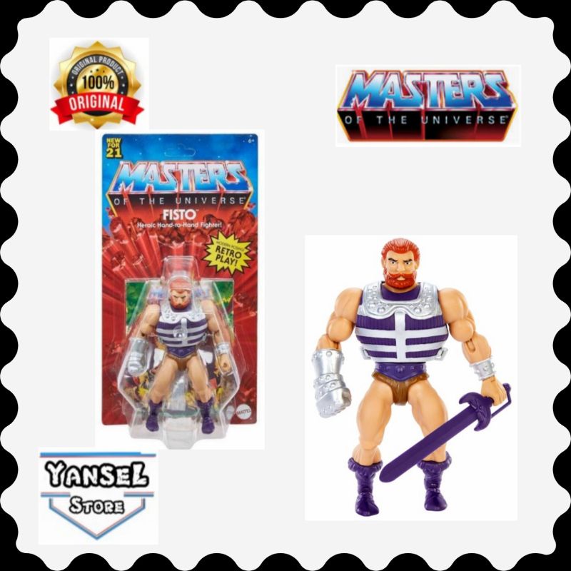 Jual Masters of the Universe Fisto | Shopee Indonesia