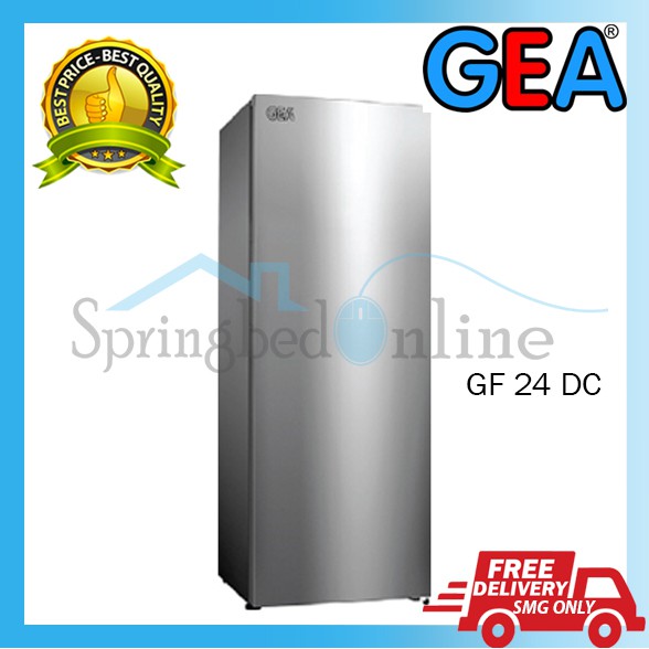 Jual Upright Freezer 189 Liter 1 Pintu GEA - GF 24 DC | Shopee Indonesia