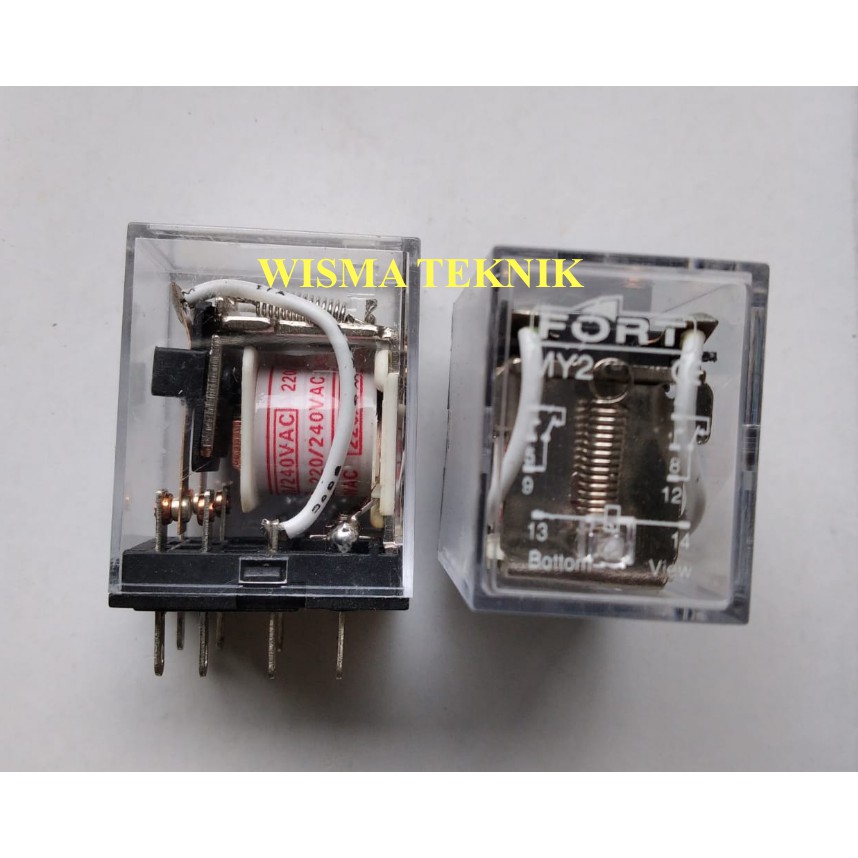 Jual RELAY 8 PIN MY2 FORT 220 VAC | Shopee Indonesia