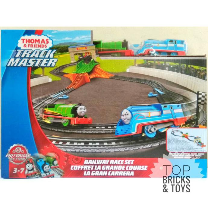Jual MATTEL, Thomas & Friends TrackMaster Motorized Railway Race Set ...