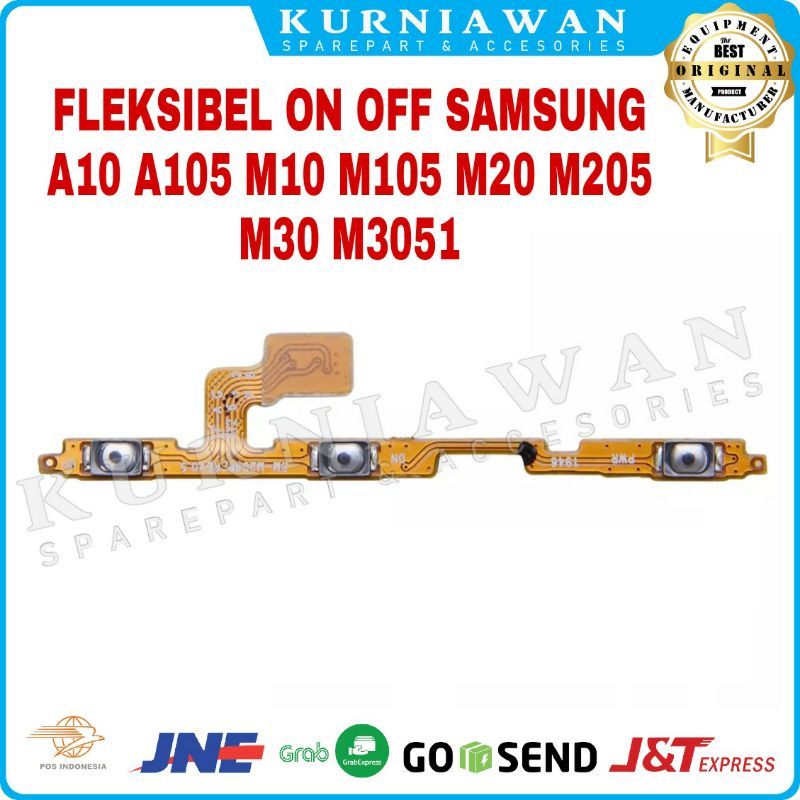 Jual Flexible On Off Samsung A10 A105 M10 M105 M20 M205 M30 M305 ...