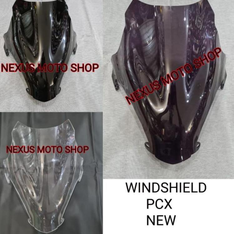 Jual windshield pcx150 new windshield pcx 150 new visor honda new ...