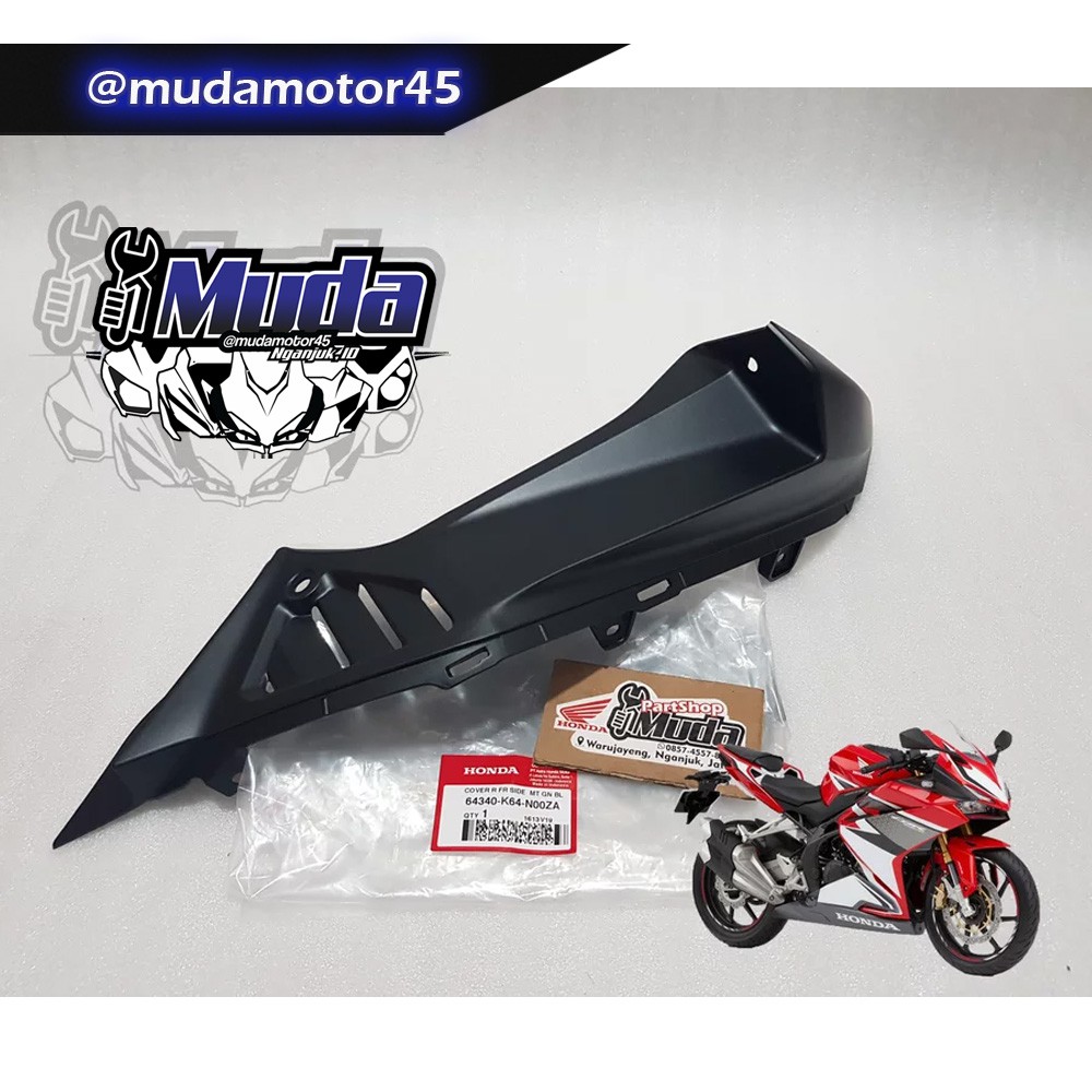 Jual AIR SCOOP CBR250RR KANAN 64340-K64-N00ZA COVER R FR SIDE CBR 250 ...
