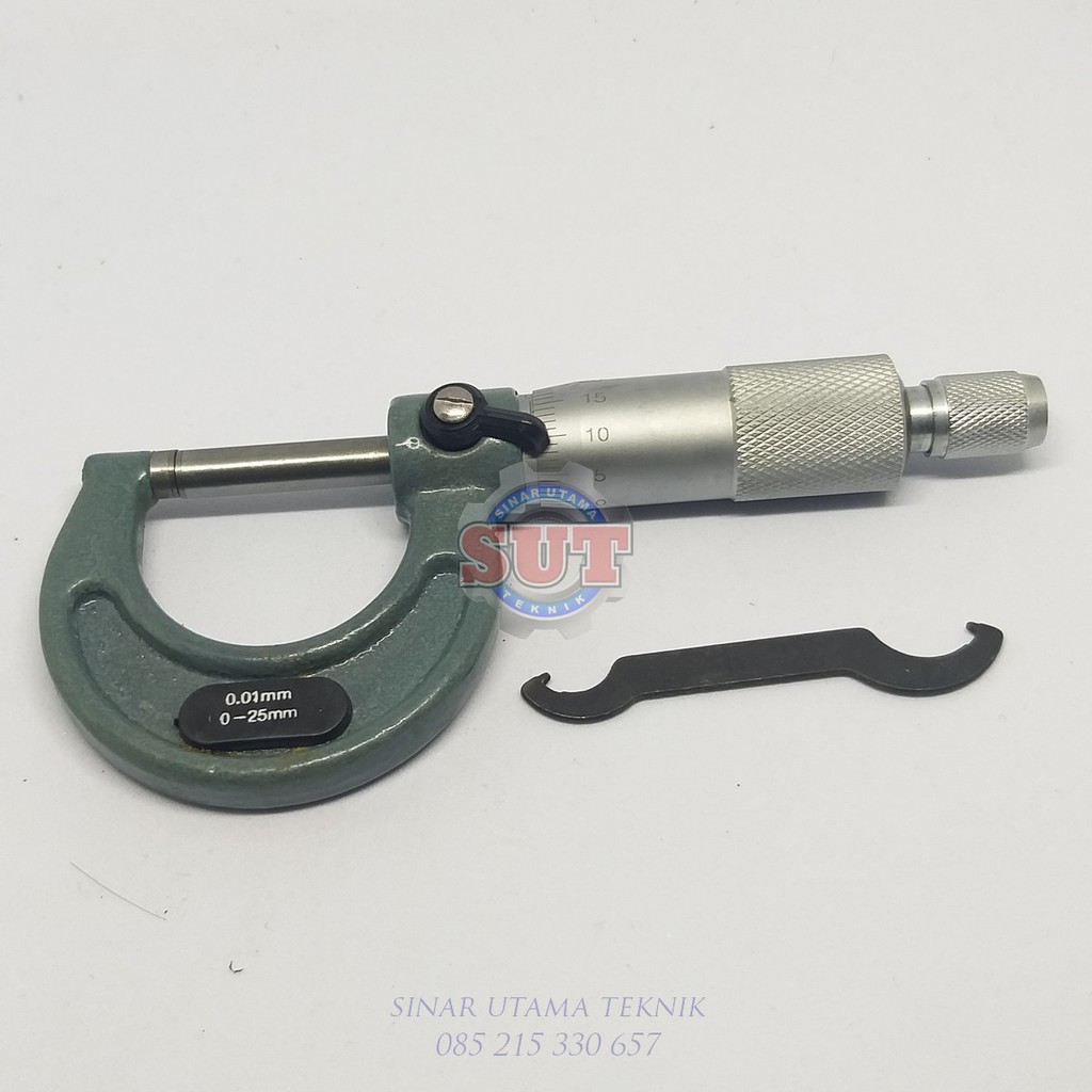 Jual Micrometer 0-25 mm -0.01Micro meter alat ukur ketebalan Outside ...