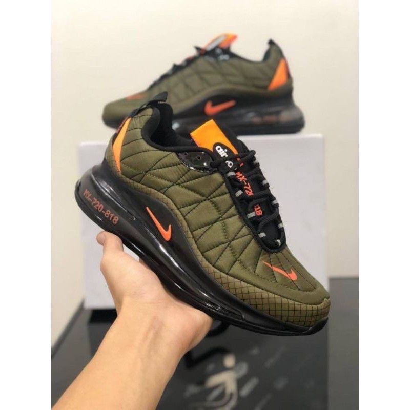 Jual SEPATU OLAHRAGA PRIA NIKE AIR MAX 720 818 BLACK GREEN ARMY BRWON ...