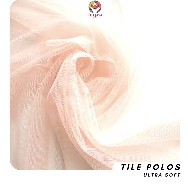 Jual TULLE / TILE POLOS ULTRA SOFT HALUS ITALIA / SOFT TULLE ...