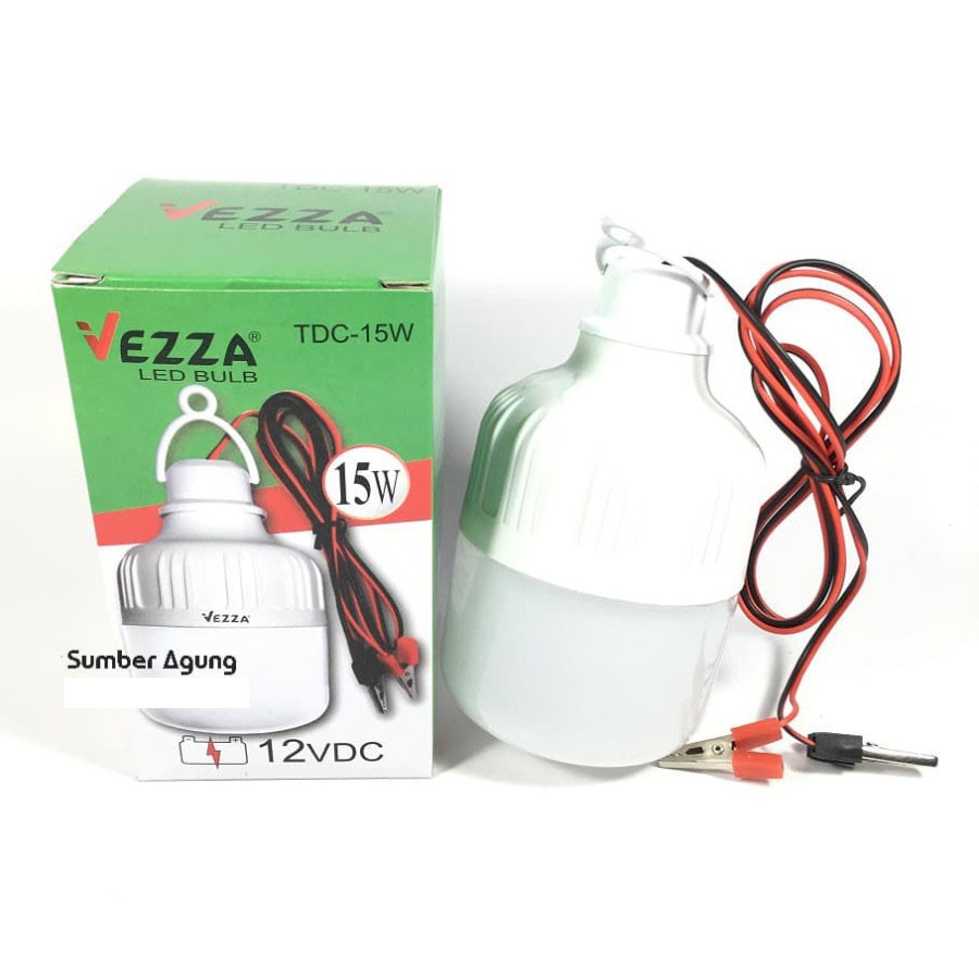 Jual Lampu LED DC Tabung 15W Merk Vezza TDC15W 12V Lampu Aki | Shopee ...