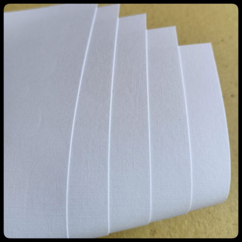 Jual KERTAS LINEN JEPANG 230 GR UK A4 / 21 CM X 29,7 CM ( ISI 50 LEMBAR ...