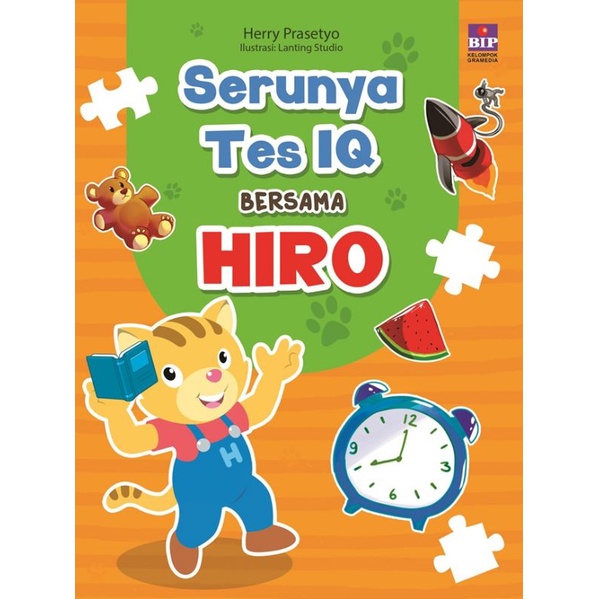 Jual Serunya Test IQ Bersama Hiro. Buku Aktivitas Anak BIP Gramedia ...