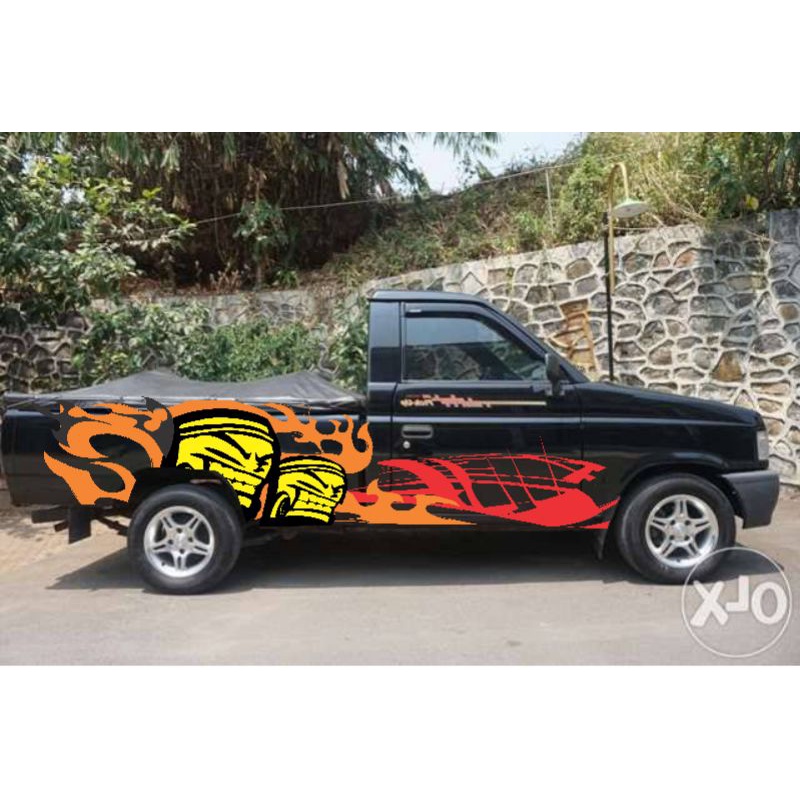 Jual cutting sticker pickup kijang panther kotak | Shopee Indonesia