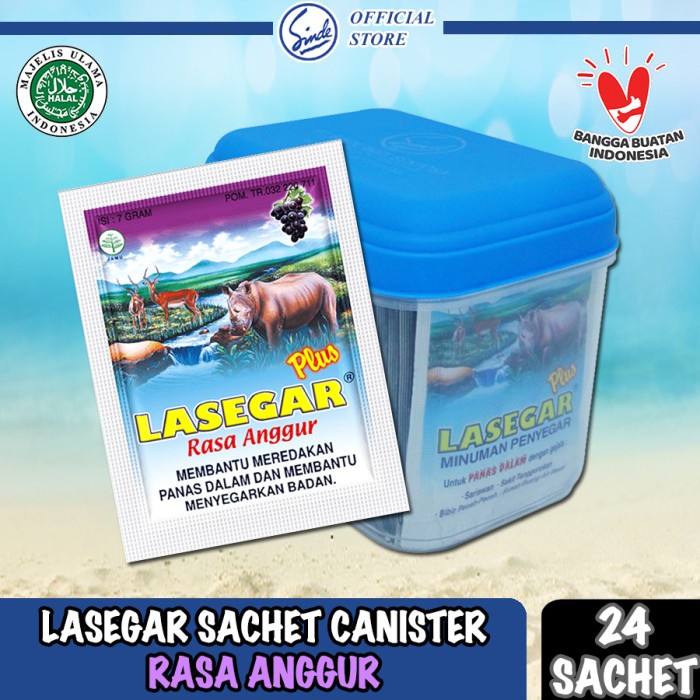Jual LASEGAR PLUS SACHET RASA ANGGUR (CANISTER) (BERKUALITAS) | Shopee ...