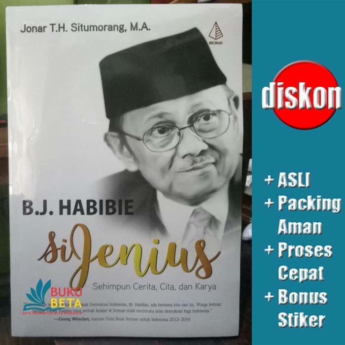 Jual BJ Habibie Si Jenius - Jonar TH Situmorang | Shopee Indonesia
