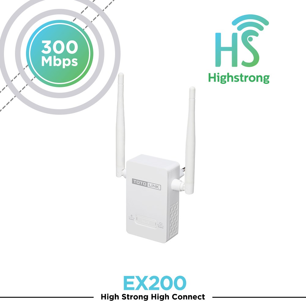 Jual TOTOLINK EX200 - Range Extender / Repeater 300Mbps Wireless N ...