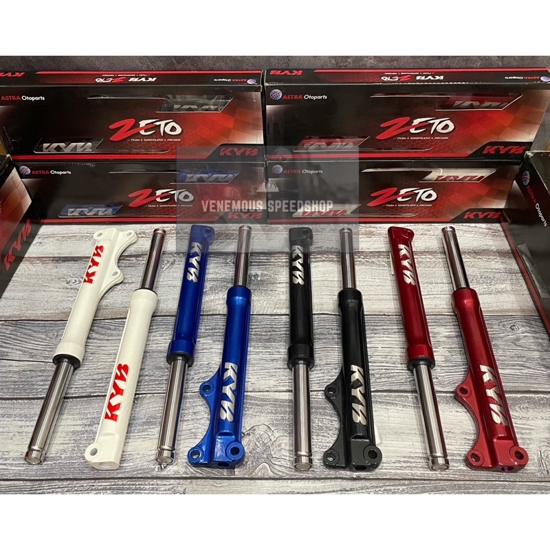 Jual Shockbreaker Shock Depan KYB ZETO Front Fork Yamaha Mio KYOS-FF1020 | Shopee Indonesia