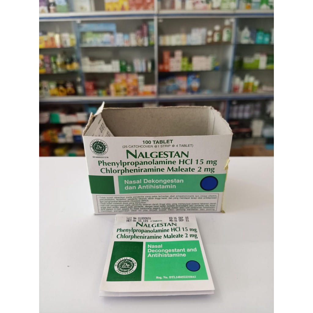 Jual NALGESTAN 𝟏 𝐒𝐓𝐑𝐈𝐏 𝐈𝐒𝐈 𝟒 𝐓𝐀𝐁𝐋𝐄𝐓 - Meredakan Flu, Pilek, Bersin ...