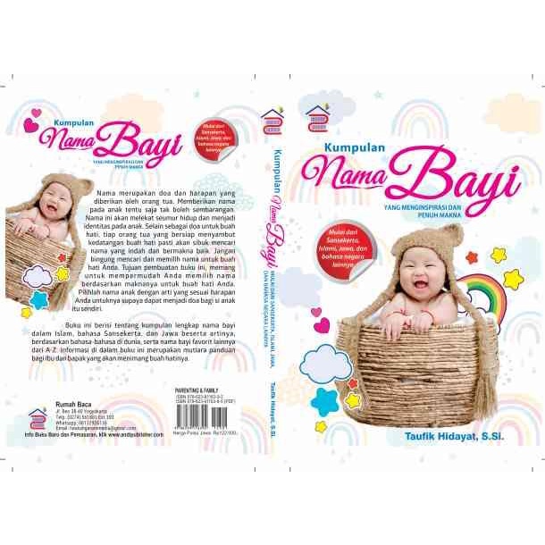 Jual Buku Kumpulan Nama Bayi Yang Menginspirasi & Penuh Makna Taufik ...