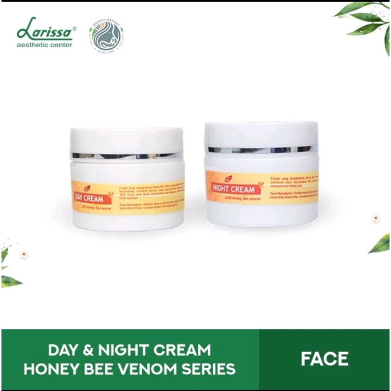 Jual Larissa Day - Night cream intens solution jerawat / acne honey bee ...