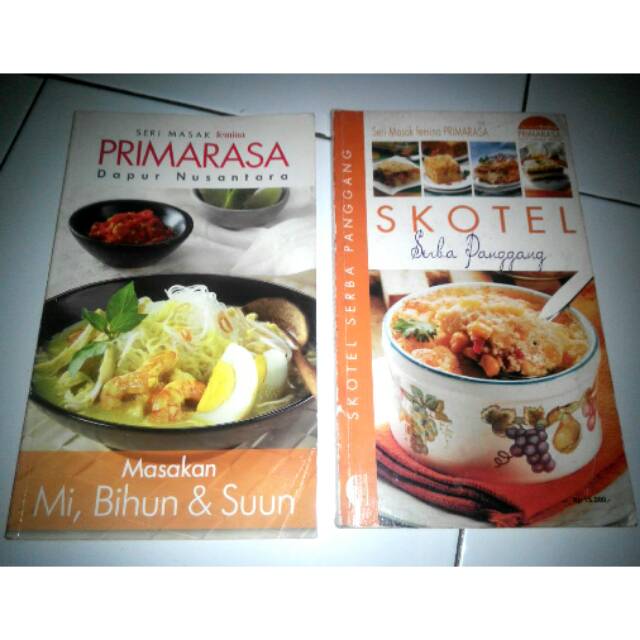 Jual Buku PRIMARASA Masakan Mi, Bihun & Suun dan Skotel | Shopee Indonesia